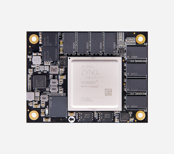 Xilinx Zynq UltraScale+ MPSoC SOM FPGA Core Board AI XCZU7EV-ALINX