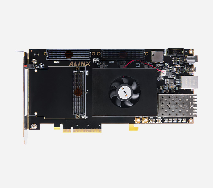 ALINX Xilinx Kintex UltraScale FPGA开发板 FMC HPC PCIE 光纤 XCKU060 黑金 ...